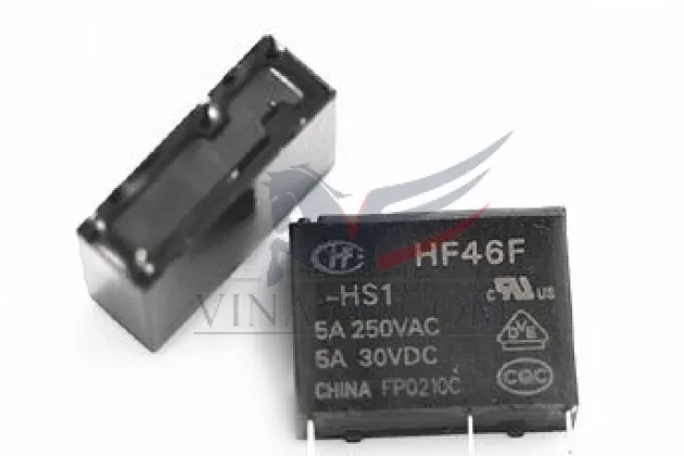 Relay 5V5A HF46F-G 5-HS1 Xiamen Hongfa